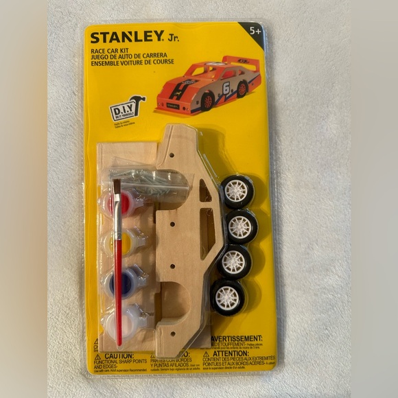 Stanley | Toys | Nwt Stanley Race Car Kit Put Together Paint | Poshmark
